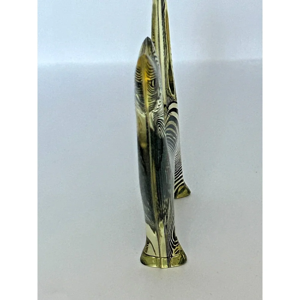 Art | Vtg Abraham Palatnik Attributed Lucite Acrylic Cat Sculpture Pair ...